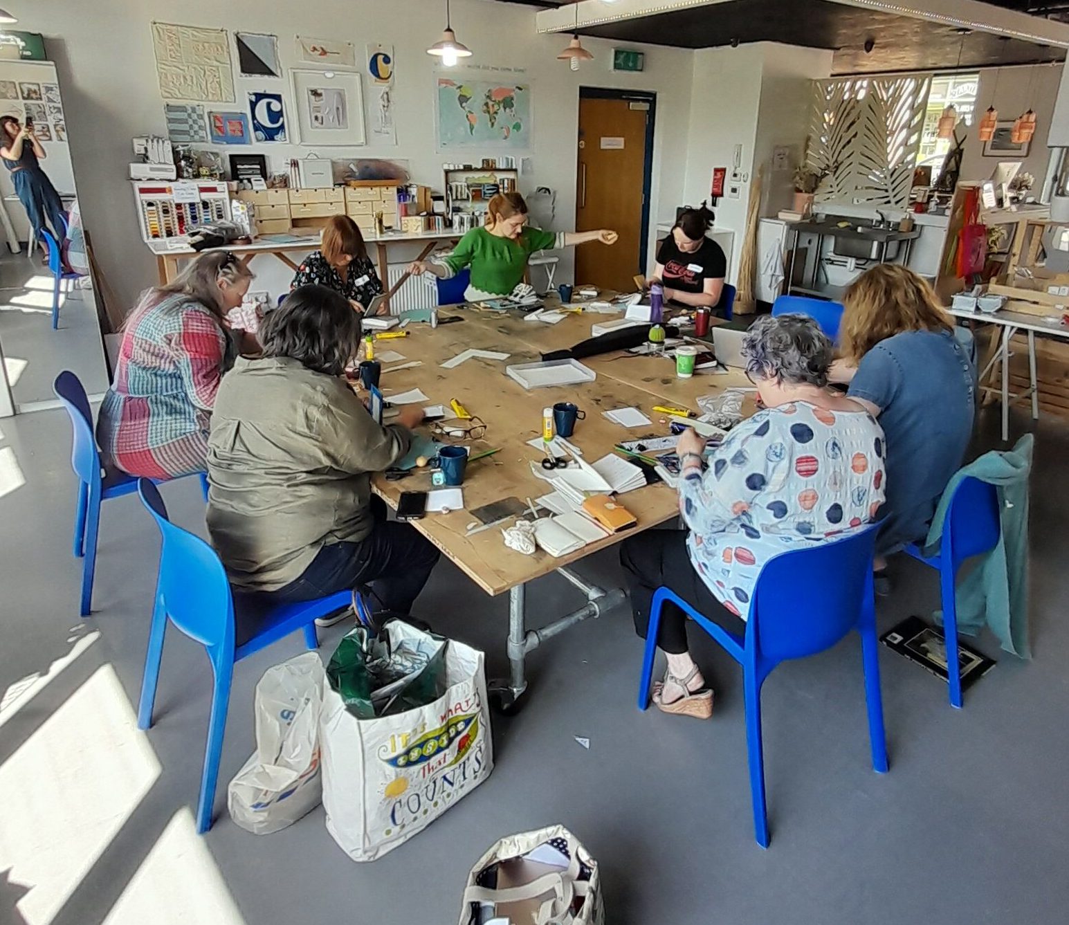 In-person Workshops – Bookbinding with Cass