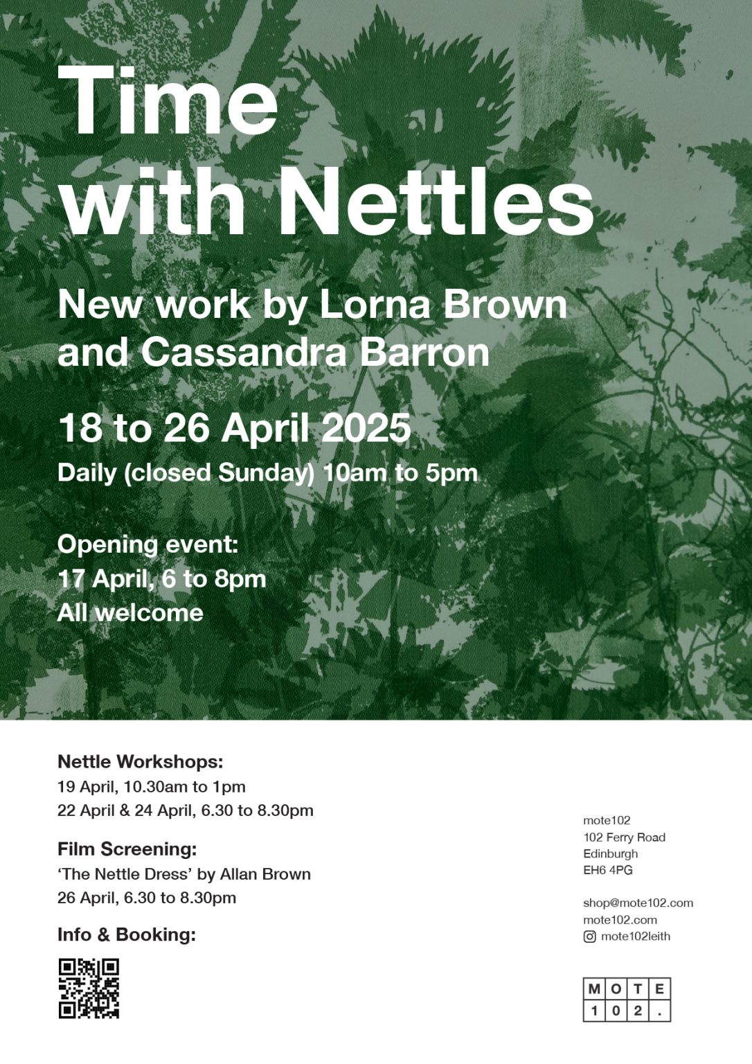 Time with Nettles – Bookbinding with Cass